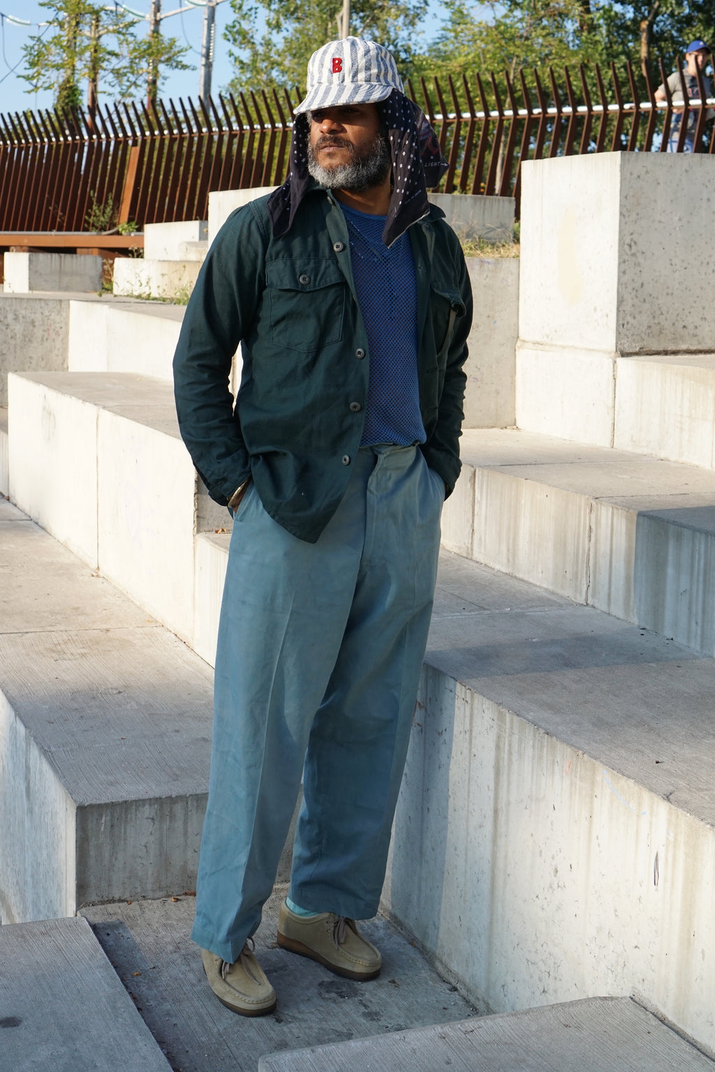 NEW AND SELECTED: 60s Made-in-USA Military Khakis in Cotton Twill Ligh ...
